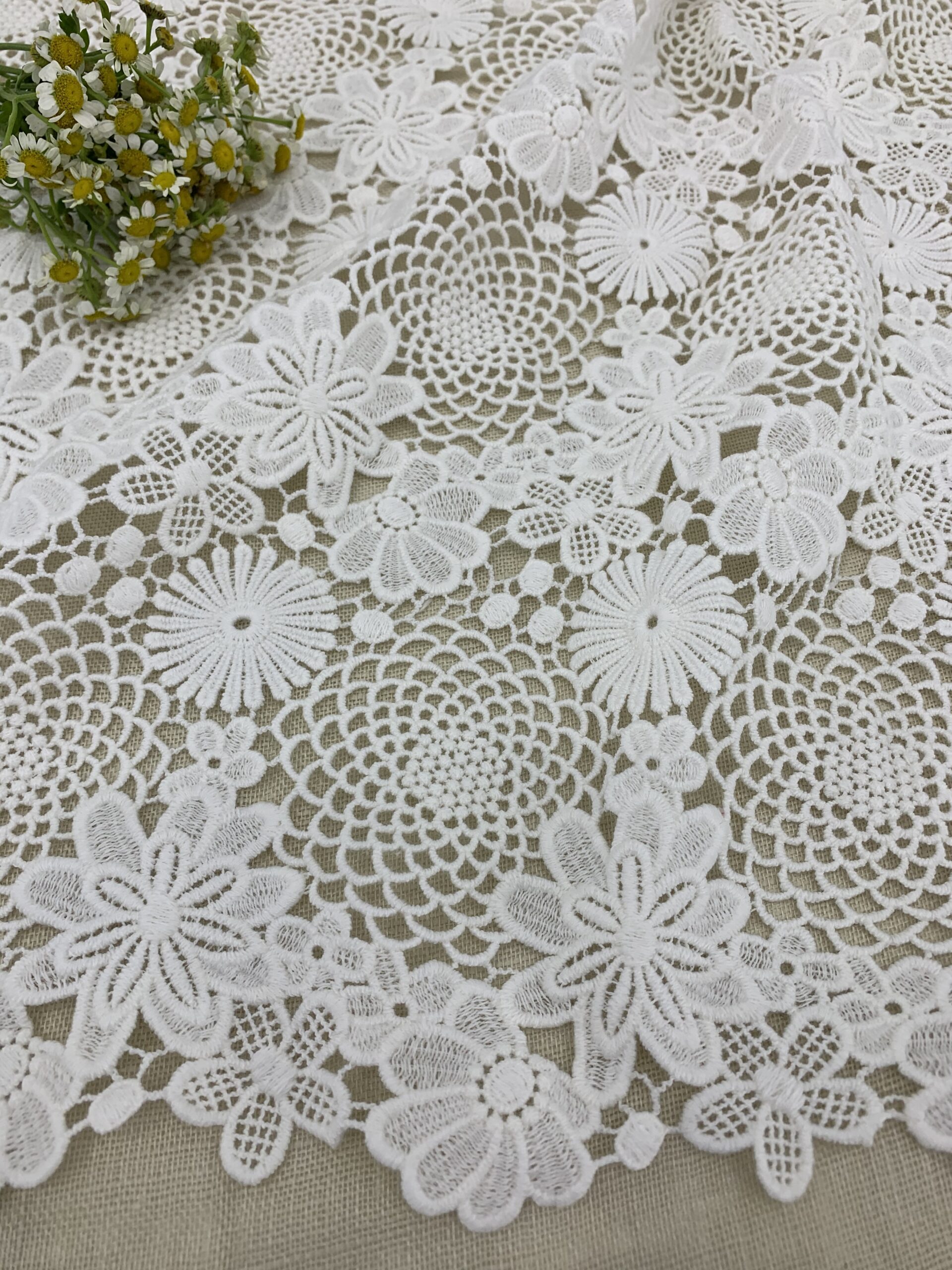 Significance of chemical embroidery fabric