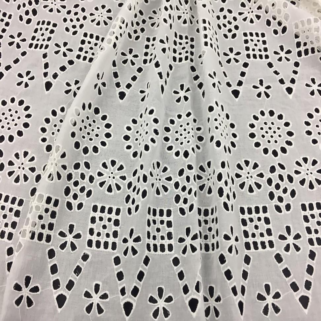 The Embroidered Eyelet Fabric Will Rock Your Summer